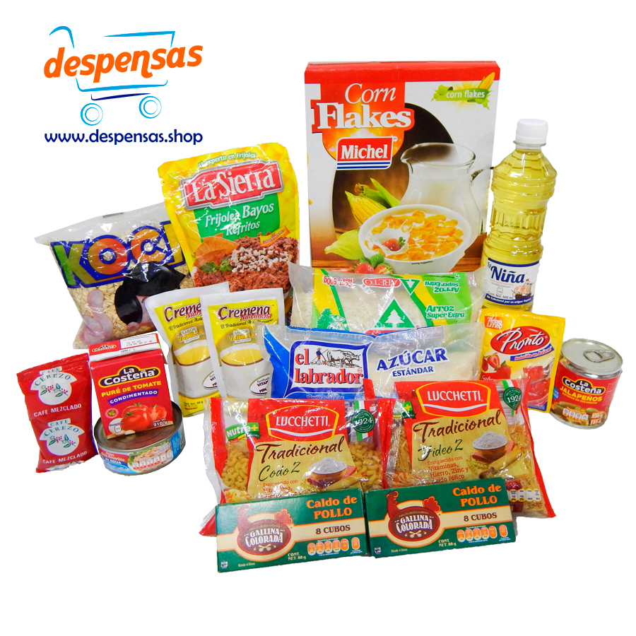 Alimentos De Una Despensa | Despensas, Despensas Empresariales