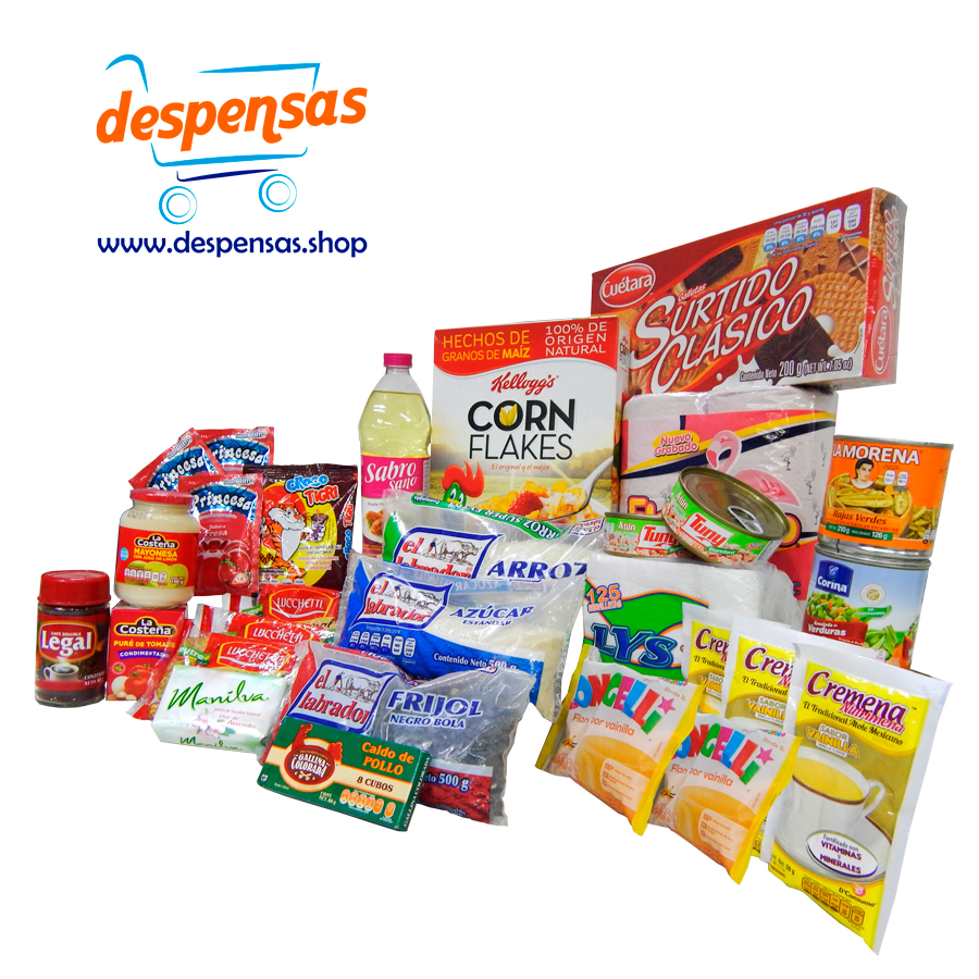 Despensa Basica Mexicana | Despensas, Despensas Empresariales