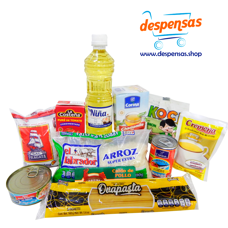 Despensas De $100.00 | Despensas, Despensas Empresariales