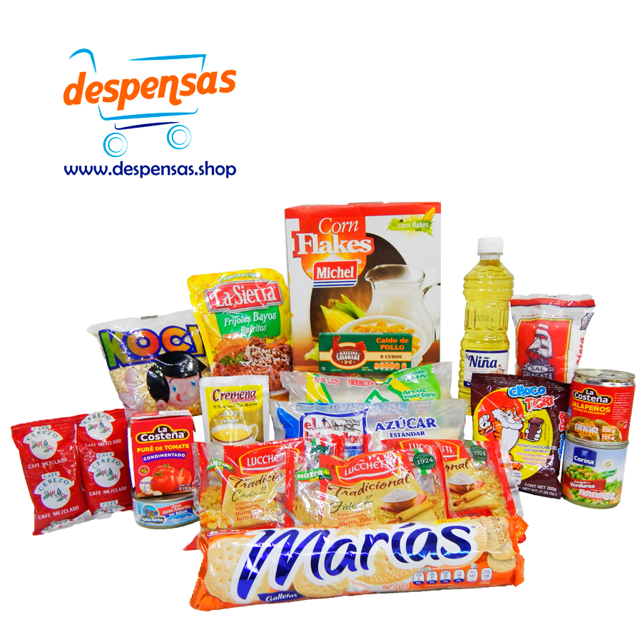 Precio De Despensas En Bancos De Comida | Despensas, Despensas ...