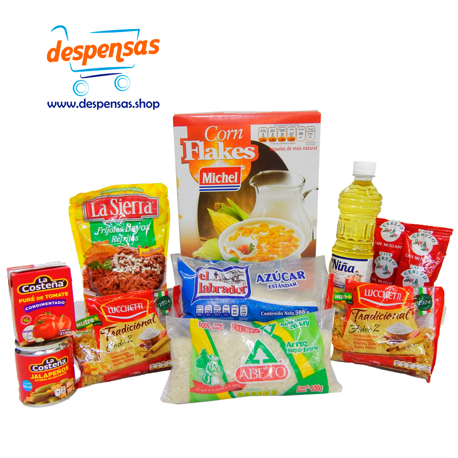 Precios Despensa Basica Cosa Por Cosa | Despensas, Despensas Empresariales